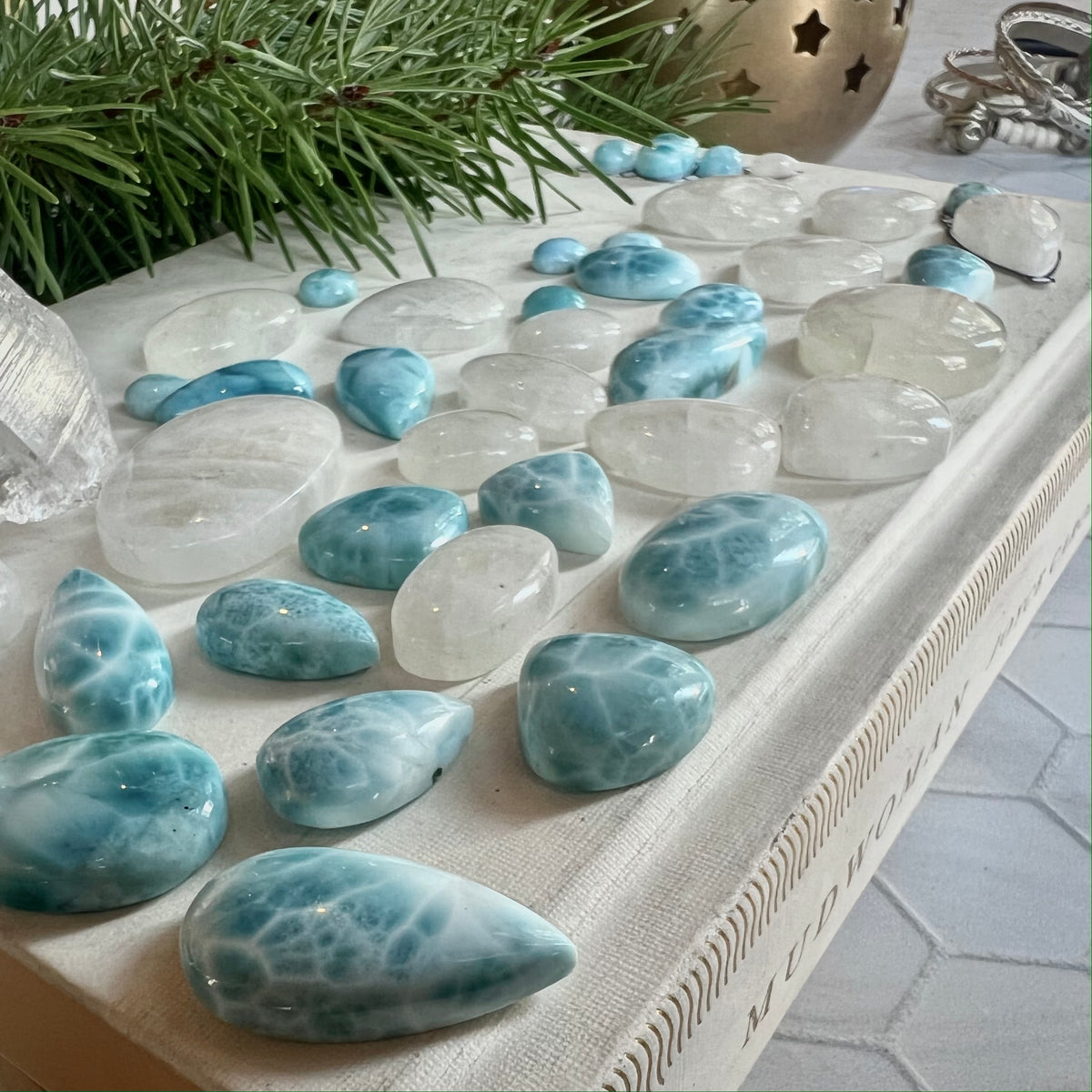 Larimar: A Rare Stone of Watery Blue – Rashel Fitchett